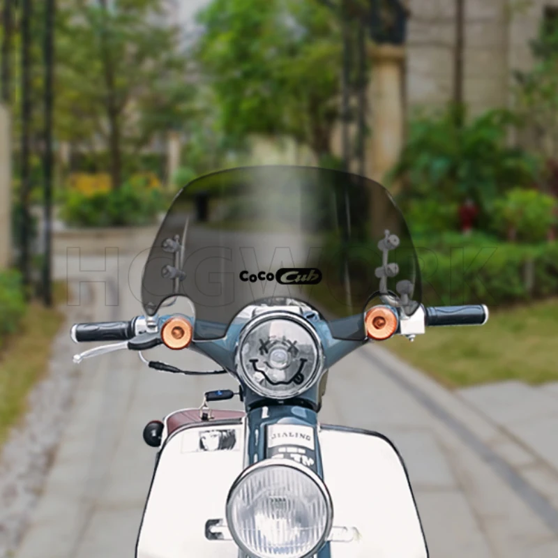 Retro-Motorcycle-Accessories-Windshield-Hd-Transparent-for-Jialing-Coco ...