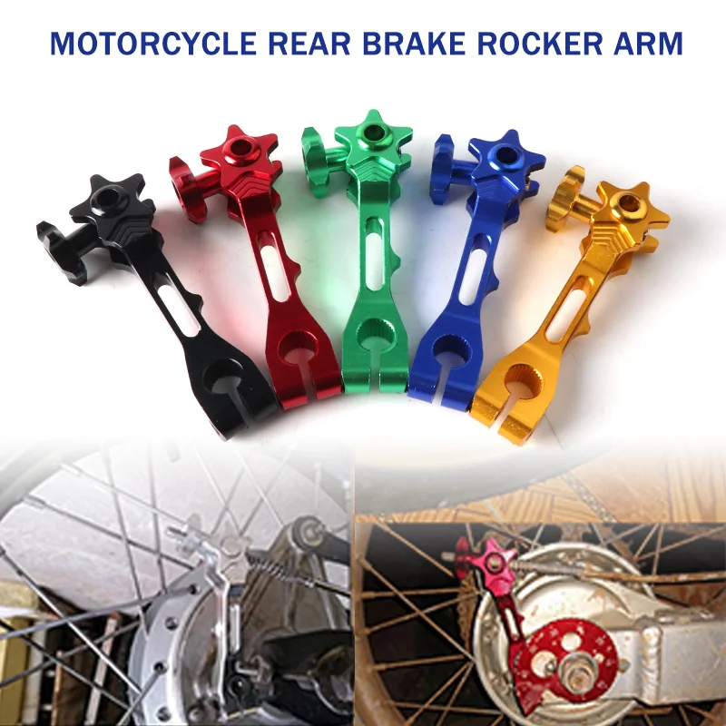 Motorcycle-Accessories-Universal-Rear-Brake-Rocker-Arm-lever-CNC ...