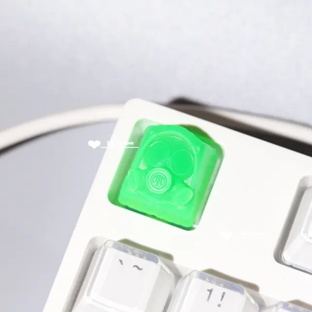 1pcs Personalized design mask keycap gaming resin DIY Key Cap gift ...