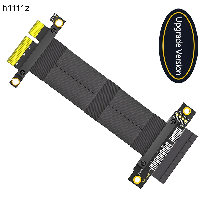 PCIE X4 Extension Riser Cable Extender Gold-plated Connectors PCI ...
