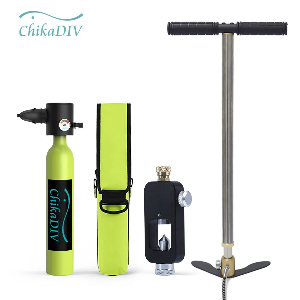 Chikadiv-C300-0-5L-Mini-Scuba-Tank-Scuba-Diving-Equipment-Gear-Diving ...