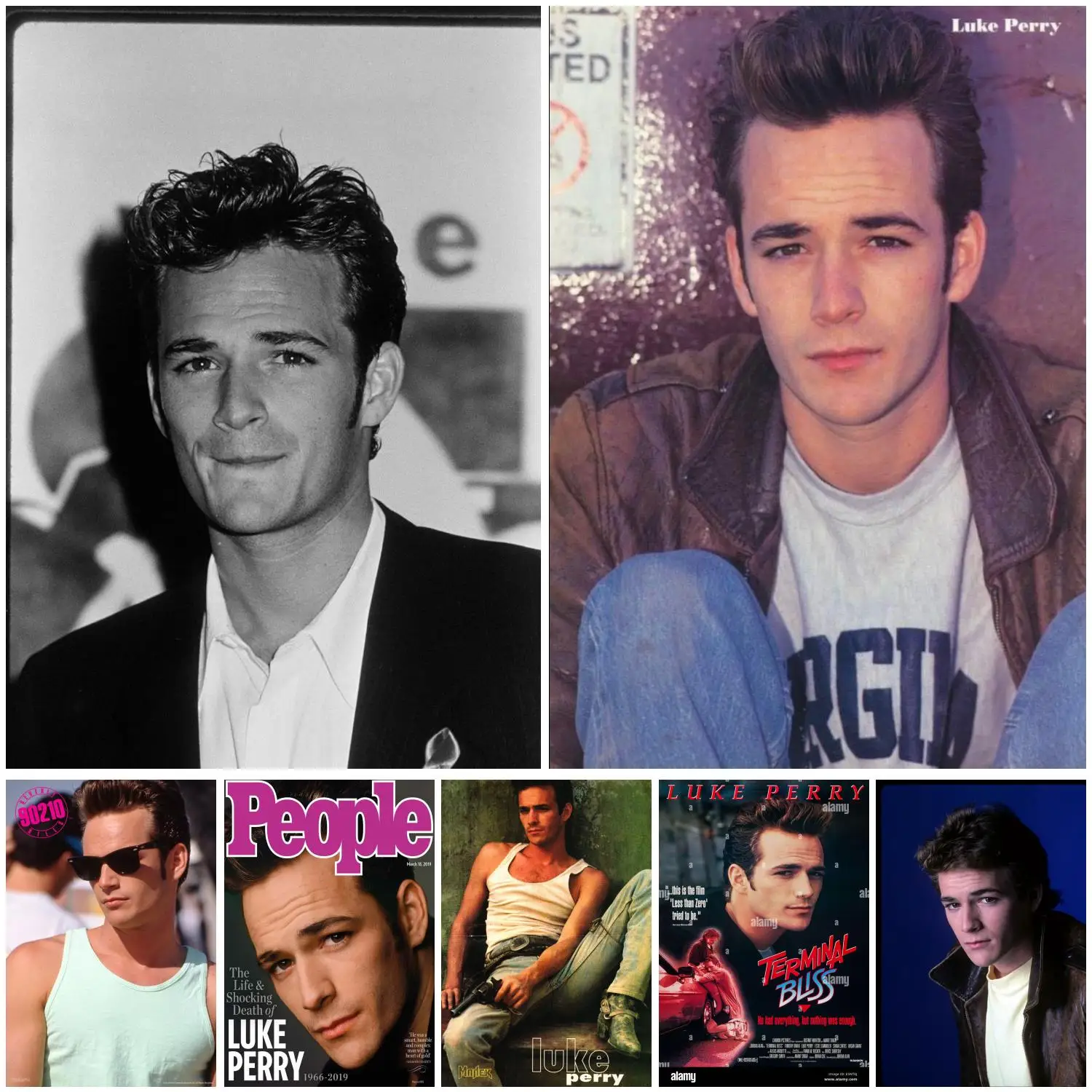 Luke-perry-Poster-Canvas-Art-Poster-e-Wall-Art-Picture-Print-Modern ...
