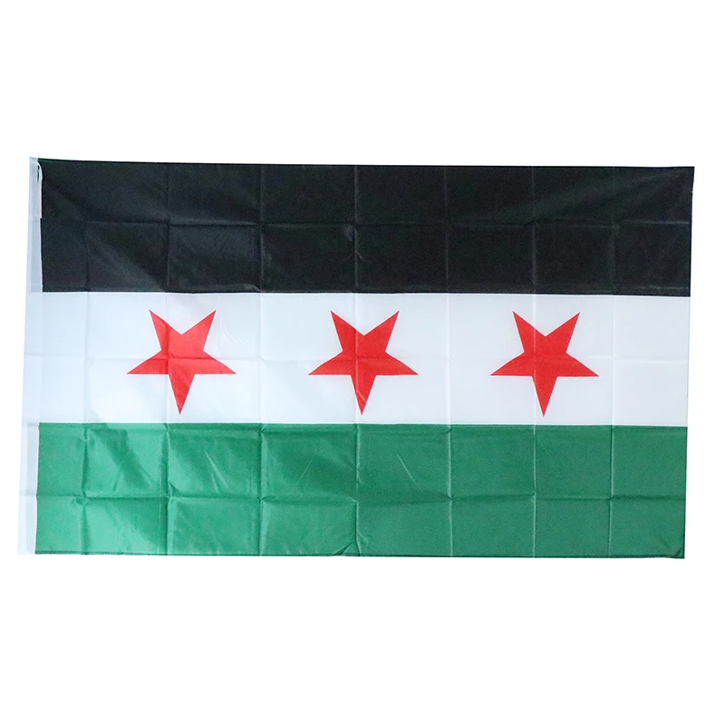Syri-Vlag-90-150Cm-De-Syrische-Arabische-Republiek-Syrische-Drie ...