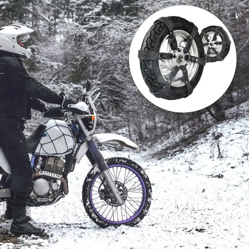 Winter Snow Chains For Cars Universal Off Road Car Wheel Chains Spikes ...