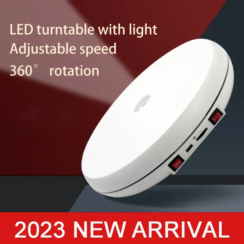 25CM-Intelligent-Electric-Noiseless-Rotary-Table-Remote-Control ...
