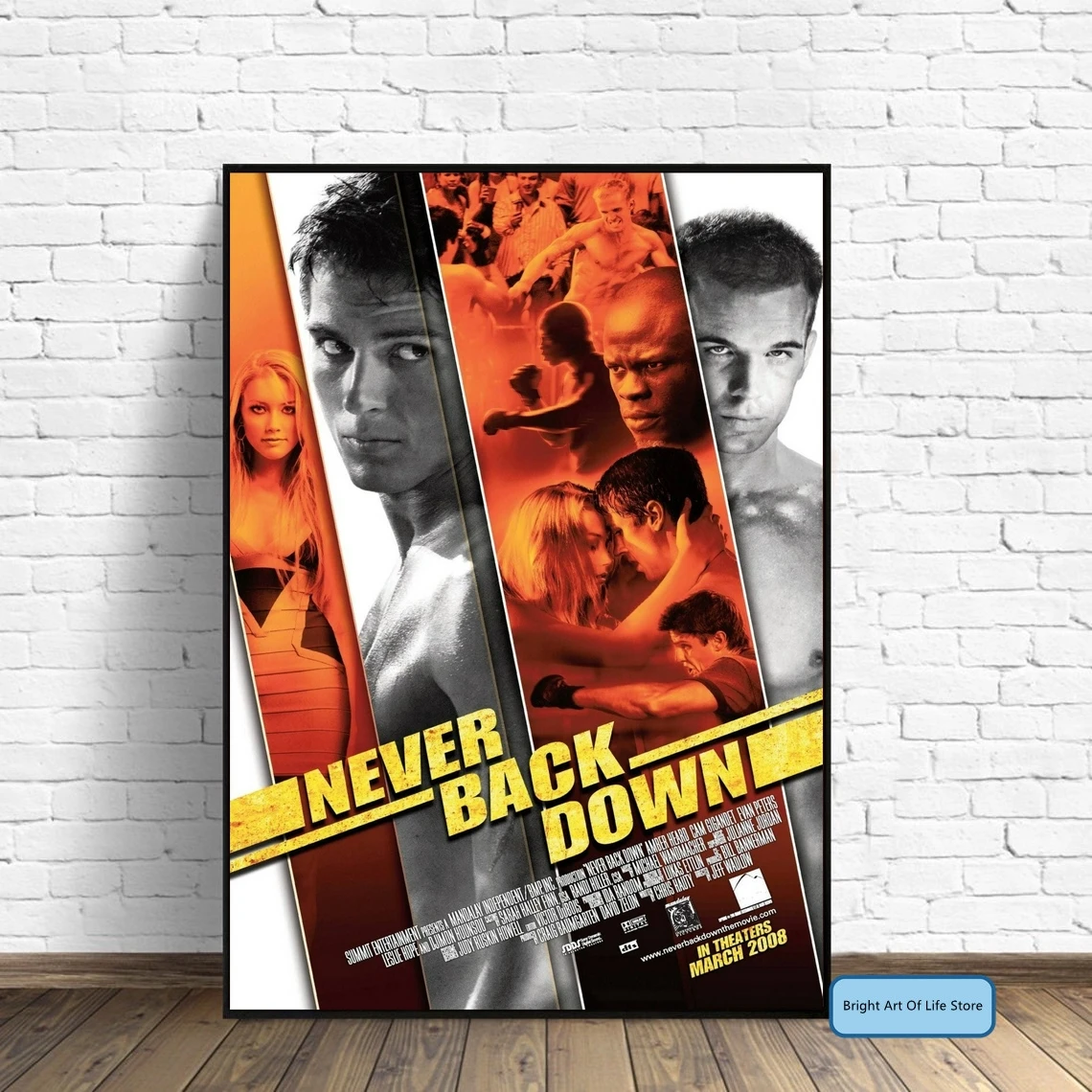 Never Back Down Poster