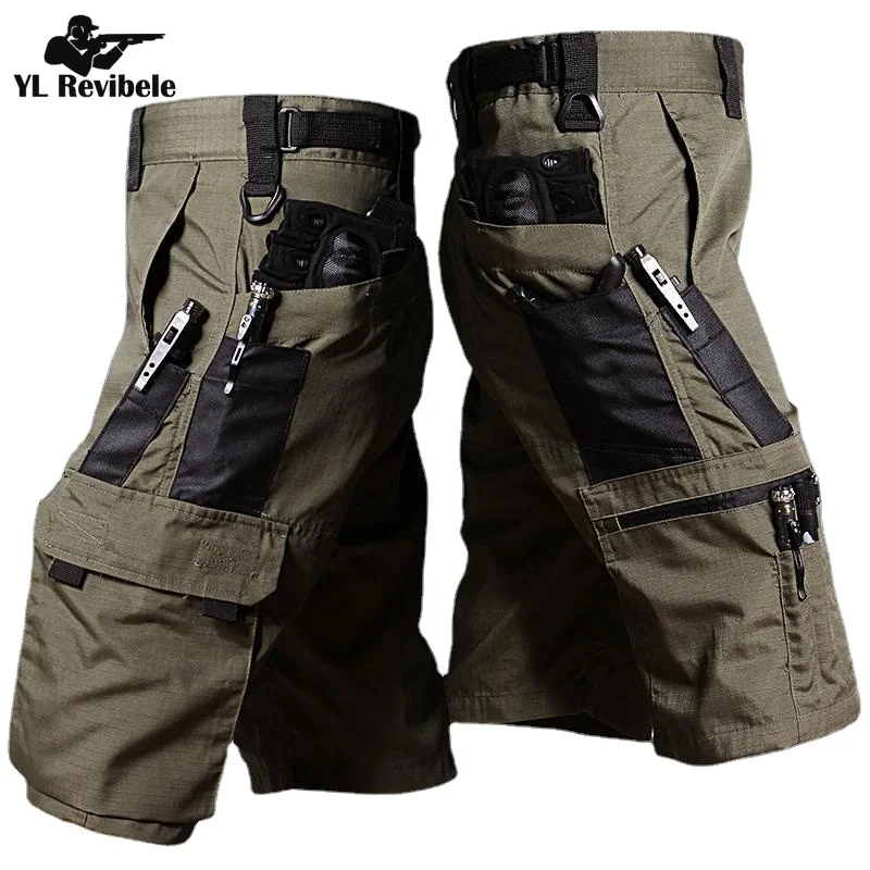 Tactical-Summer-Shorts-Men-Multi-Pocket-Outdoor-Training-Breathable ...