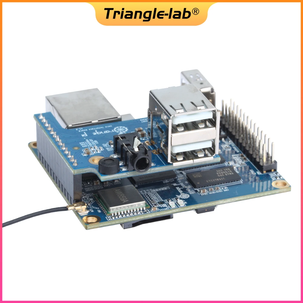Trianglelab-orange Pi Zero Kit 1g Wifi Executar Klipper Firmware Octoprint Mainsail Ui Fluido ...