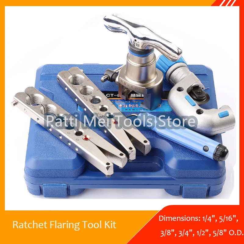 WK-806FTL-Pipe-Flaring-Cutting-Tool-Set-Tube-Expander-Copper-Tube ...