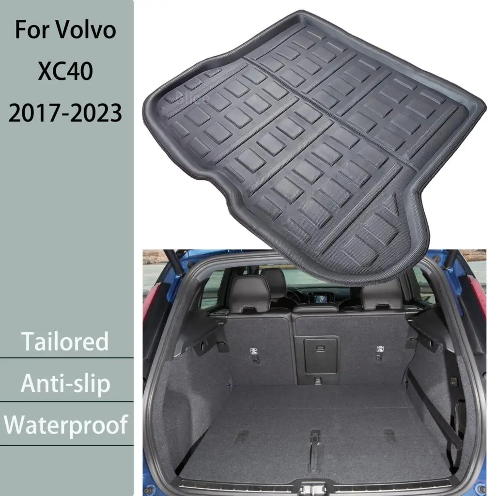 For-Volvo-XC40-2017-2018-2019-2020-2021-2023-Car-Rear-Trunk-Mat ...