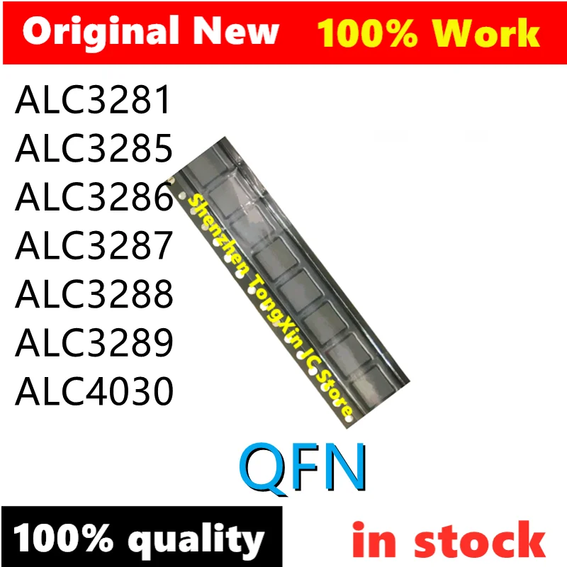 100% New ALC3286 ALC3287 ALC3281 ALC3285 ALC3288 ALC3289 ALC4030 CG QFN ...