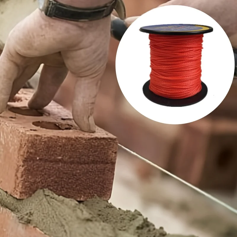 50M Red Polyethylene Marking Construction Line Greenhouse Vegetable ...
