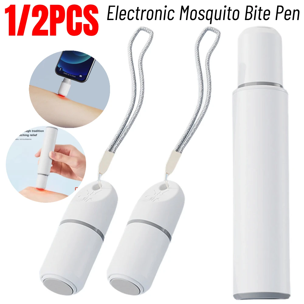1/2PCS Electronic Mosquito Bite Pen Chemical-Free Natural Mosquito Bite ...