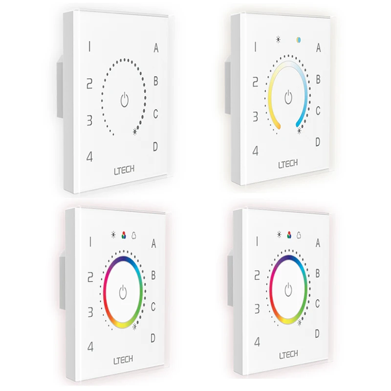LTECH New Dali Master Controller Dimmer CT RGB RGBW Led Lamp Use Wall ...
