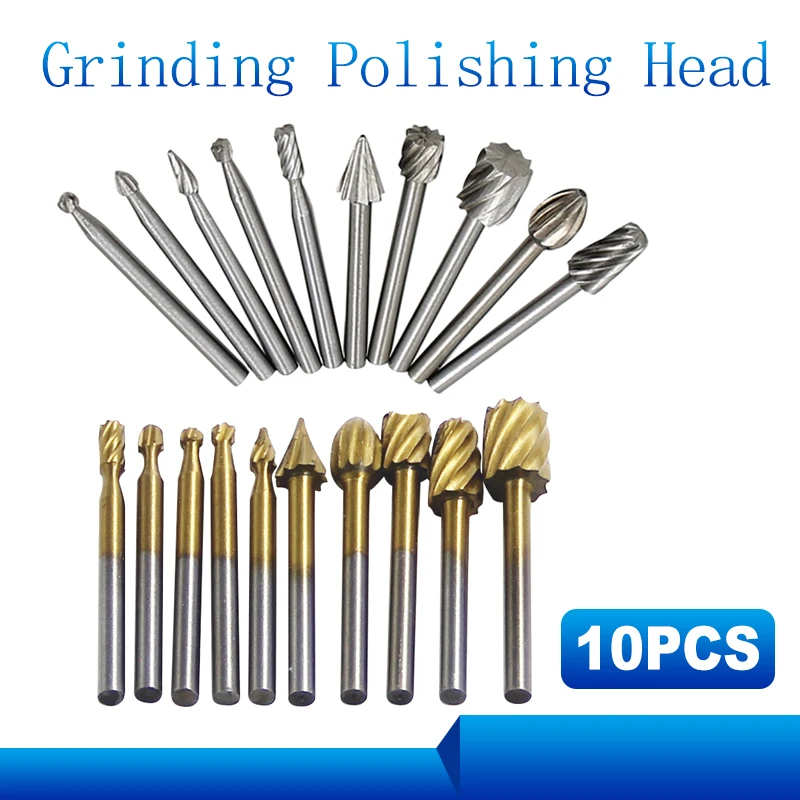 10pcs-HSS-Rotary-Router-Drill-Bit-Set-Burr-Tools-Wood-Cutting-DIY ...