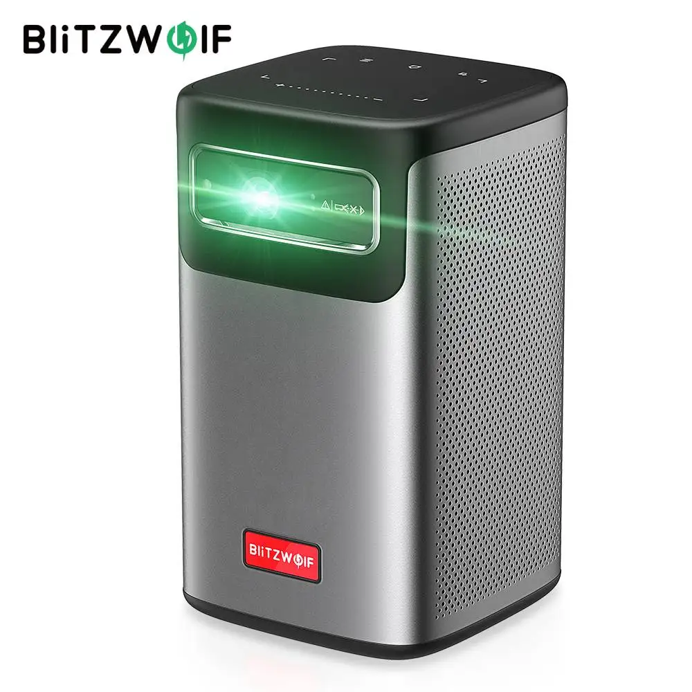 BlitzWolf-BW-VT2-Pro-Max-DLP-Mini-Projector-WIFI6-Android-TV-Bluetooth ...