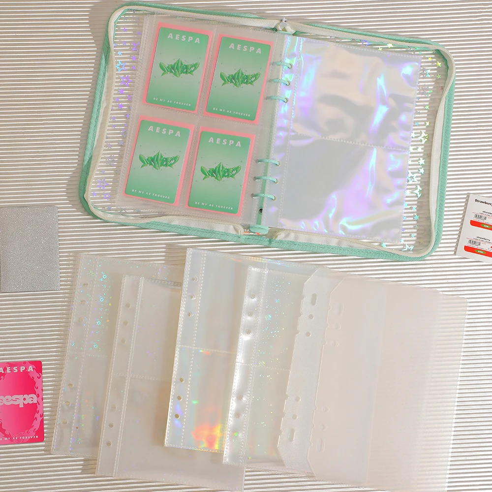 10pcs-Fairworks-A5-Binder-Refill-Pockets-Sleeves-Bag-Toploader ...