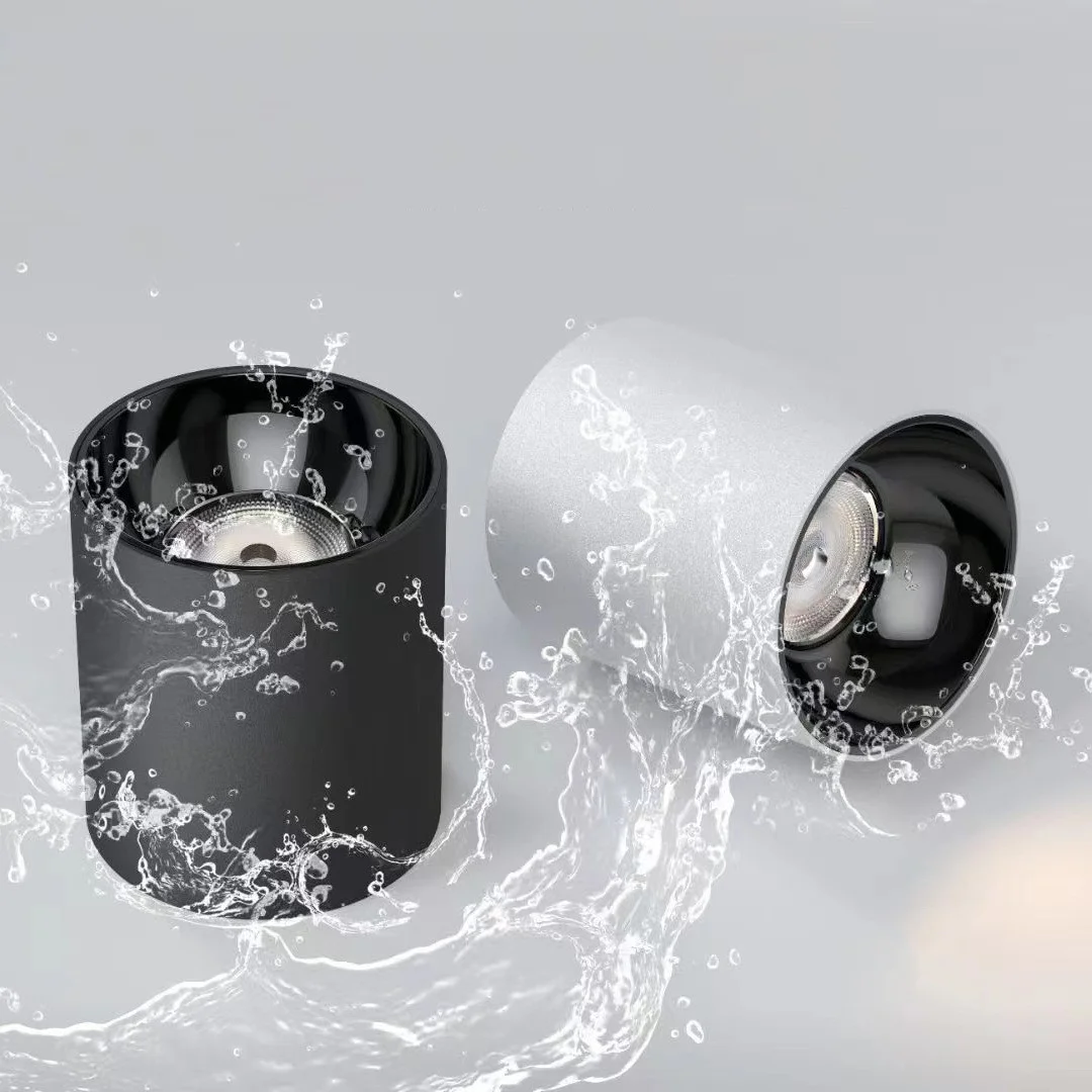 LED-Downlight-Waterproof-Ip65-COB-Ceiling-Outdoor-Surface-Mounted-10W ...