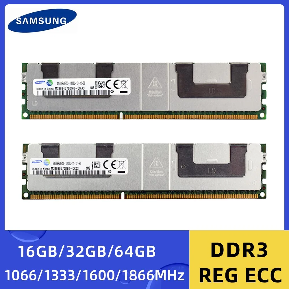 Samsung-Server-RAM-DDR3-32GB-64GB-Memory-REG-ECC-1066MHz-1333MHz ...