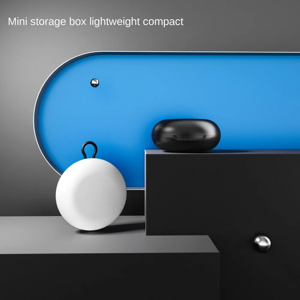 New-Round-Soundproof-Earplug-Box-Mini-Soundproof-Earplug-Storage-Box ...