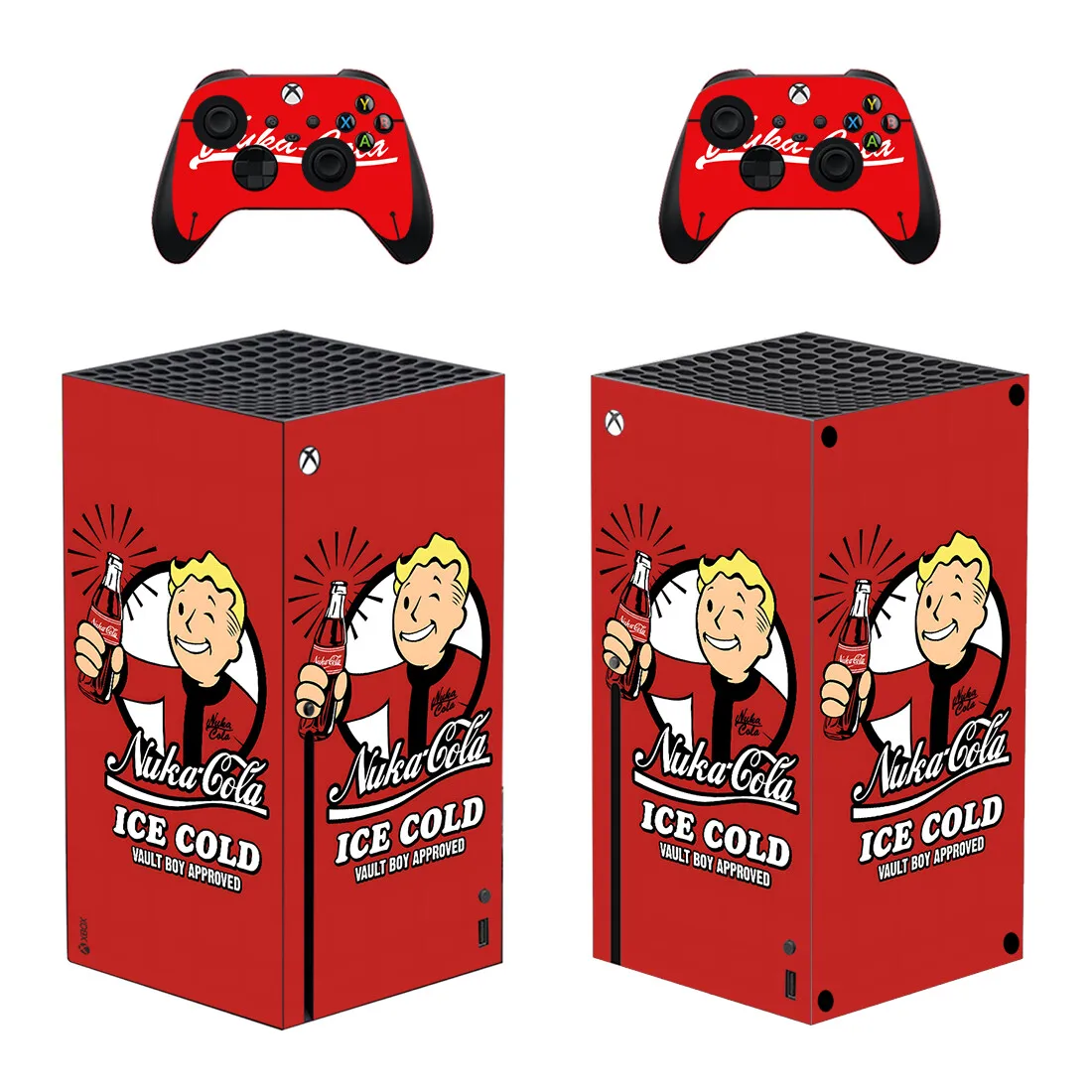 Nuka Cola Skin Sticker Decal Cover for Xbox Series X Console and 2 ...