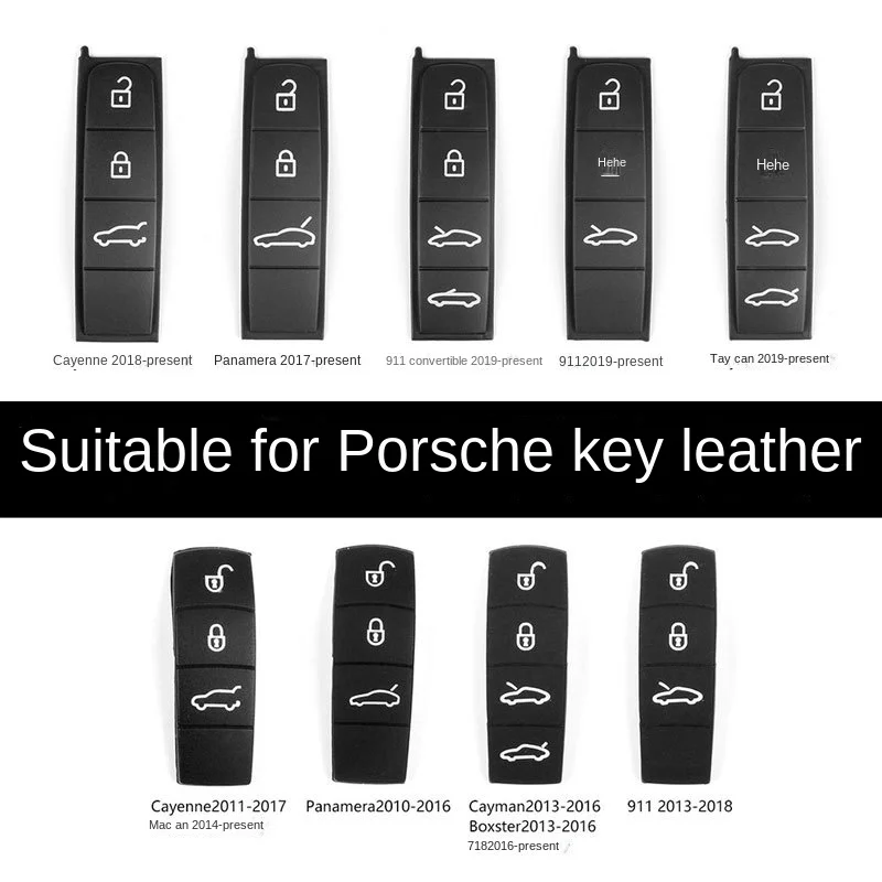 High-quality-remote-key-rubber-buttons-for-Porsche-MACAN-CAYENNE ...