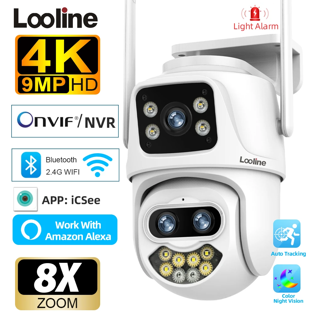 9MP-WiFi-IP-Camera-Onvif-NVR-Outdoor-8x-Zoom-Three-Lens-Dual-Screen-PTZ ...