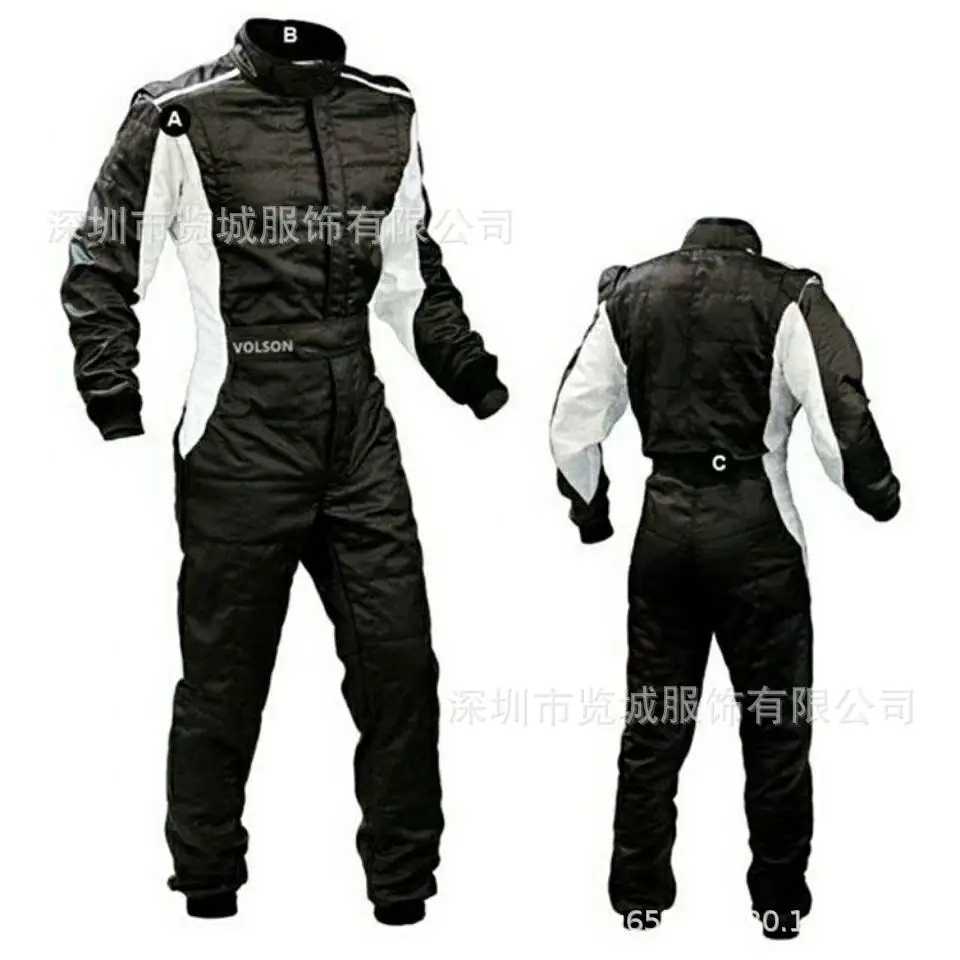 New track combination kart racing suit jumpsuit kart racing suit off ...