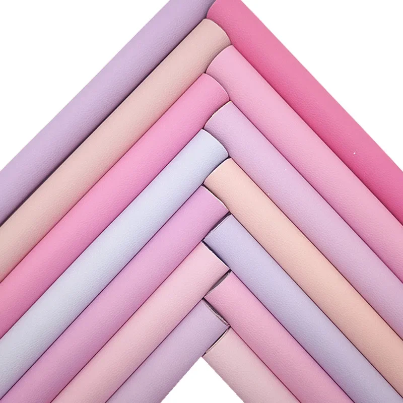 21X29CM-Pastel-Pink-Litchi-Synthetic-Leather-Fabric-Vegan-Leather-Felt ...