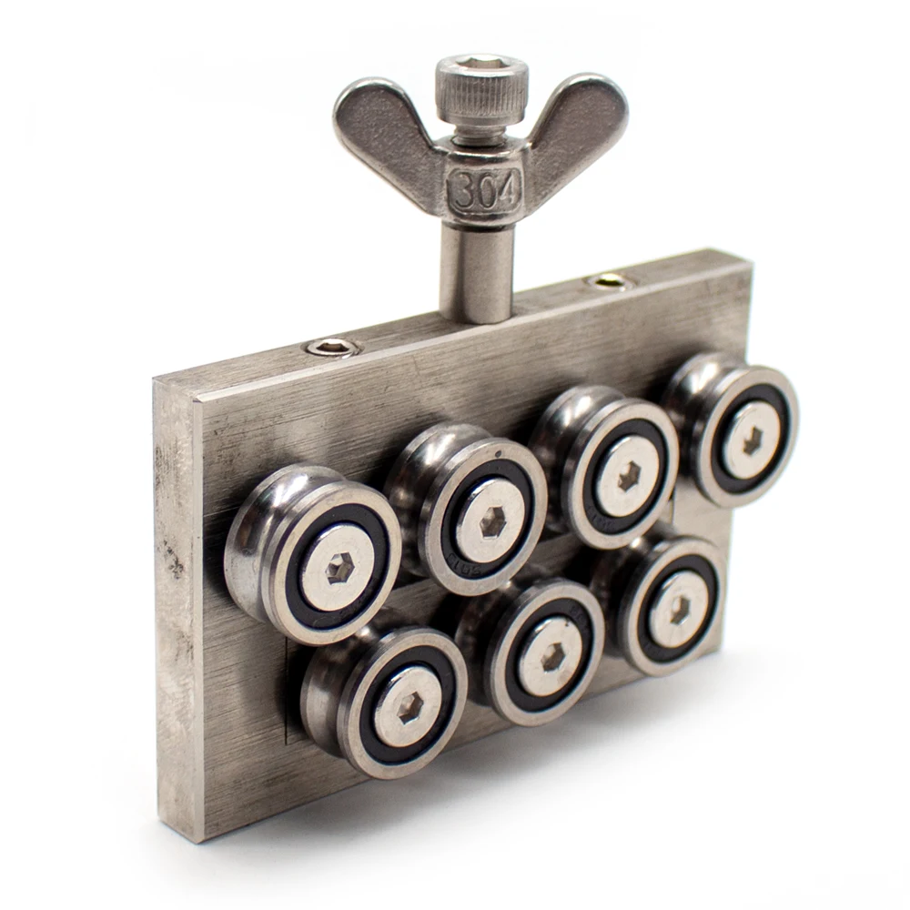 Manual Cable 7-Wheel Straightener 1-2.5MM Copper Stainless Steel Iron ...