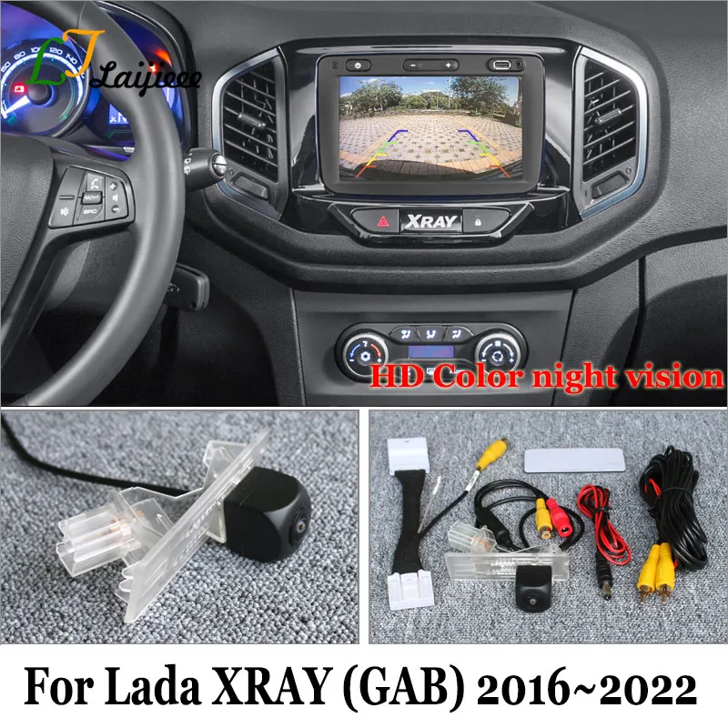 Rear View Camera For Lada XRAY 2016~2022 Original Factory Screen / 170 ...