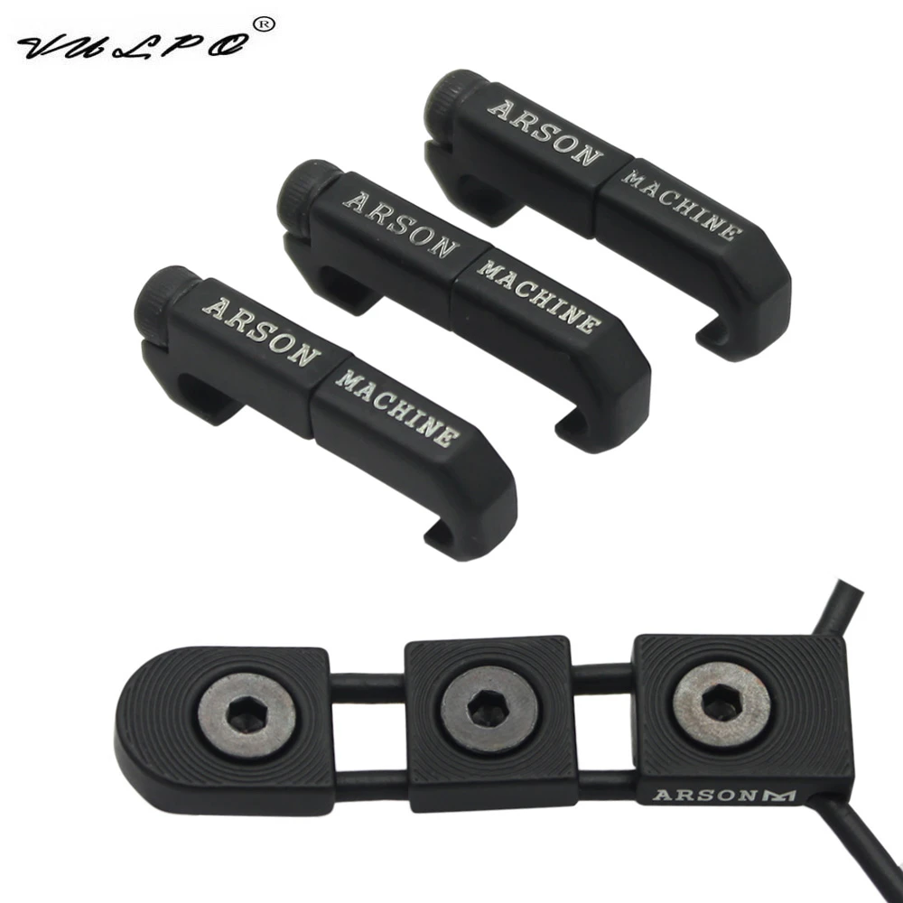 Vulpo 3pcs/set M-lok Wire Guide System Cable Management Rail Cover ...