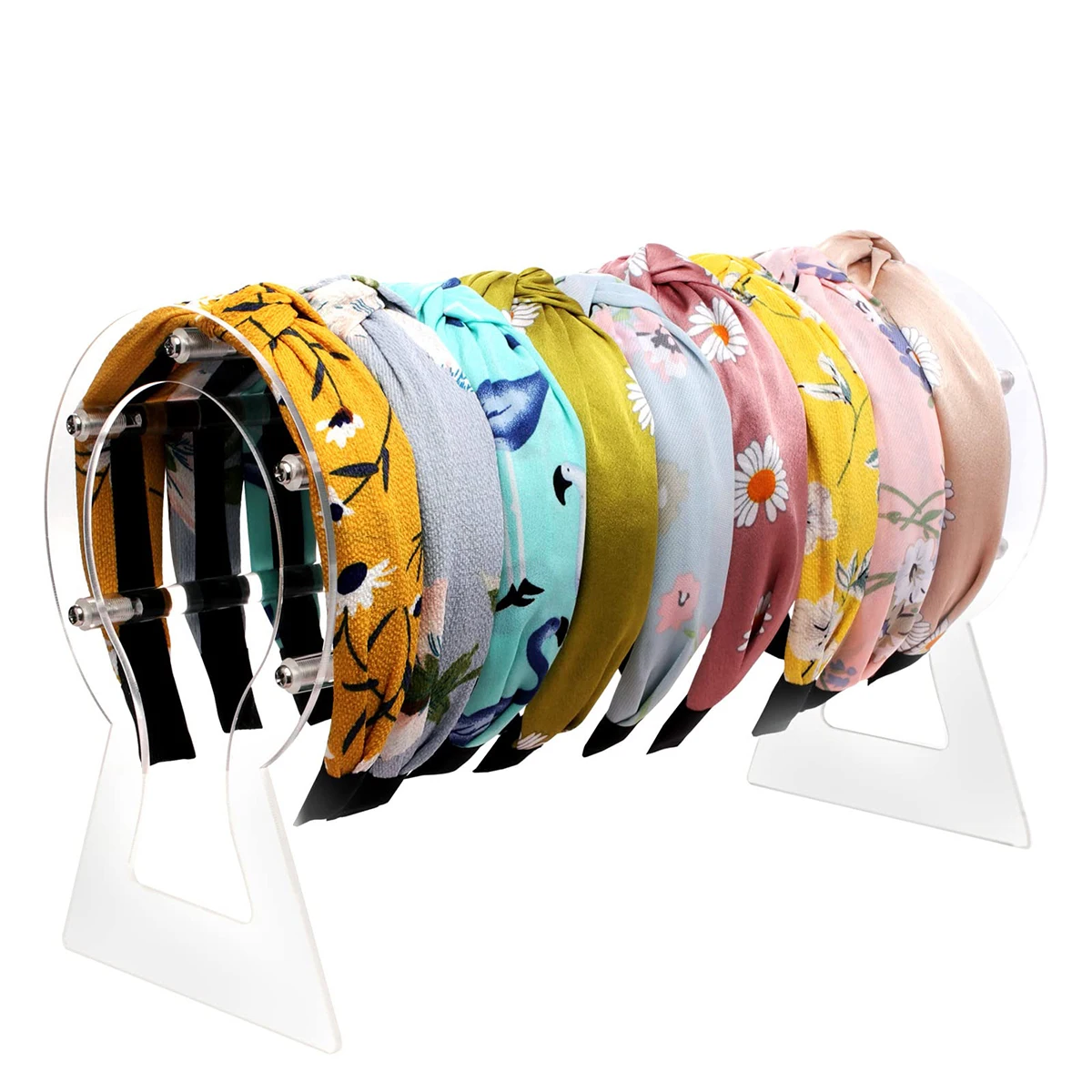 1pc Hairband Headband Storage Rack Transparent Acrylic Organizer ...