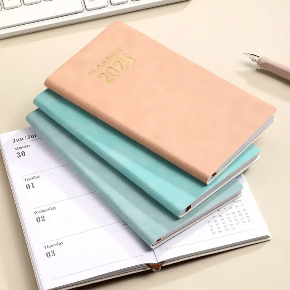 A6-Notebooks-2025-Agenda-Book-with-Calendar-Portable-Pocket-Diary ...