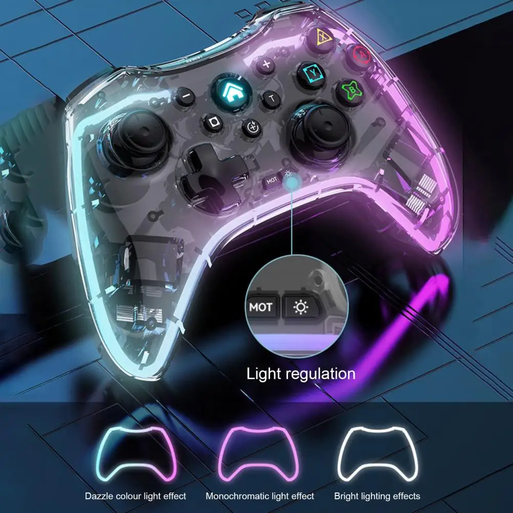 Glow-Game-Controller-For-PS3-4-5-Nintend-Switch-Switch-Lite-Oled-PC-2 ...