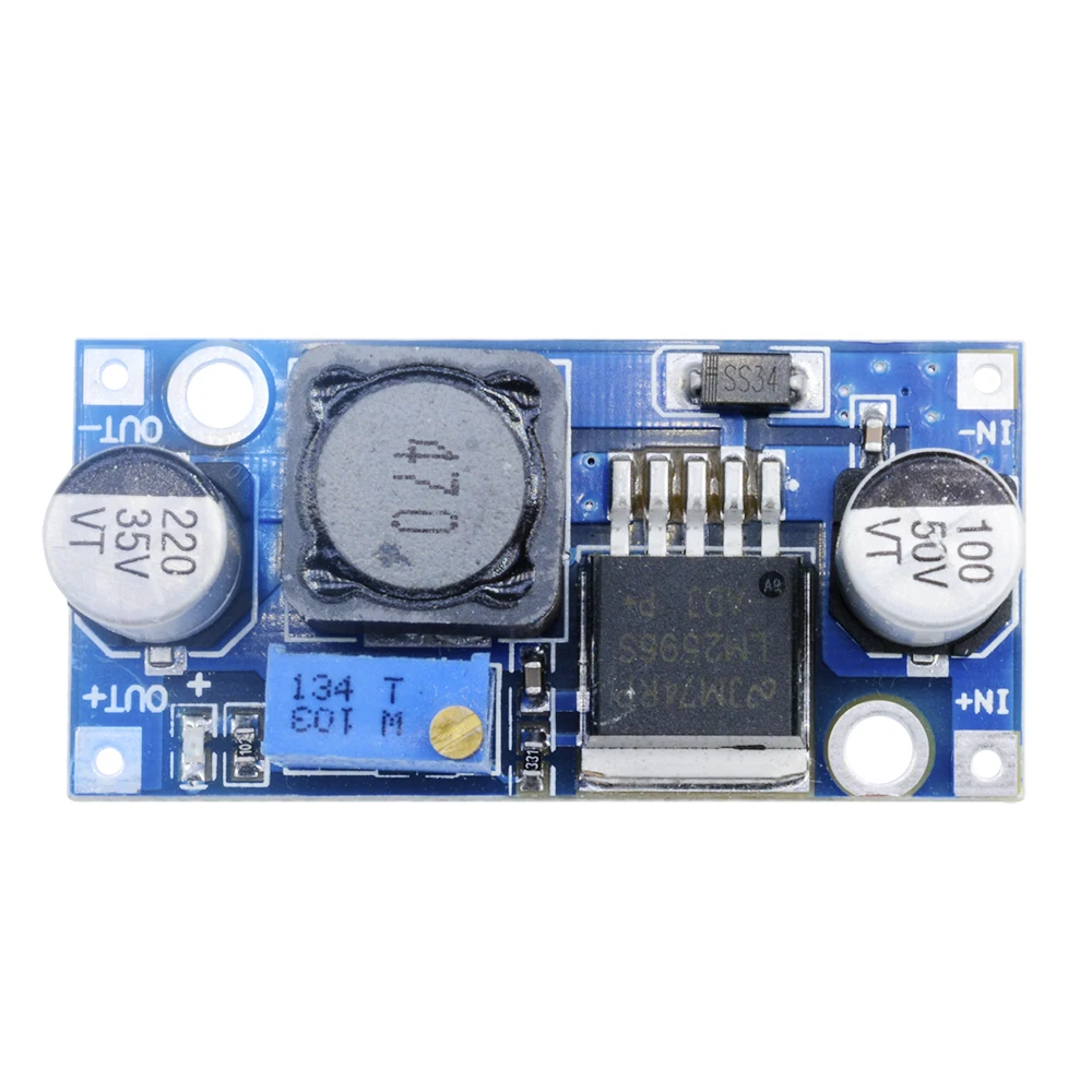 LM2596 DC-DC Step-down Power Supply Module 3A Adjustable Step-down ...