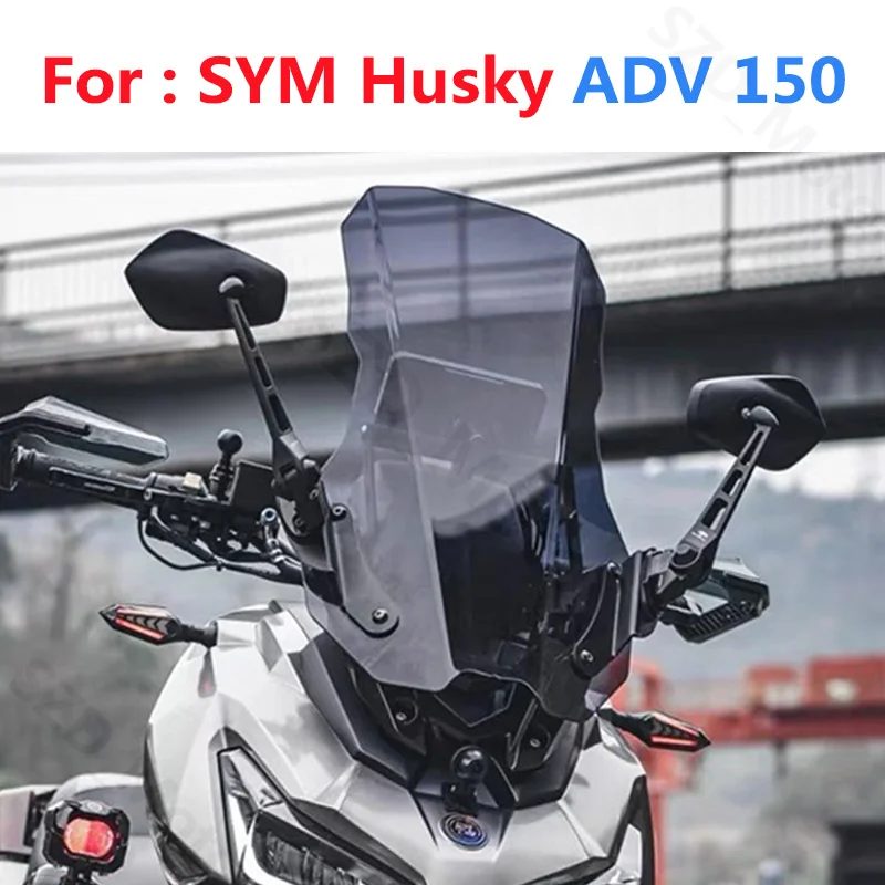 Windscreens-For-SYM-Husky-ADV-150-ADV150-150-ADV-150ADV-Motorcycle ...
