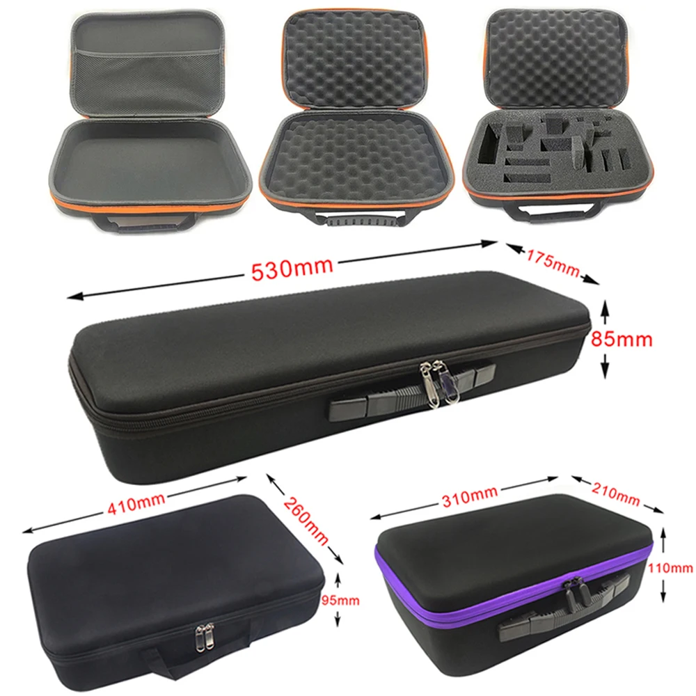 Hard-Storage-Case-DIY-Foam-Travel-Zipper-Bag-Carry-Case-For-Outdoor ...