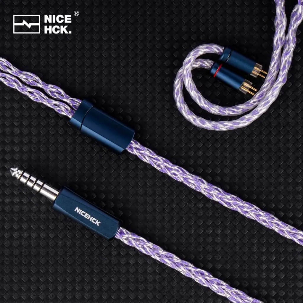 NiceHCK-EpicLite-HiFi-Cable-6N-Pure-Silver-Raw-Material-Earphone ...
