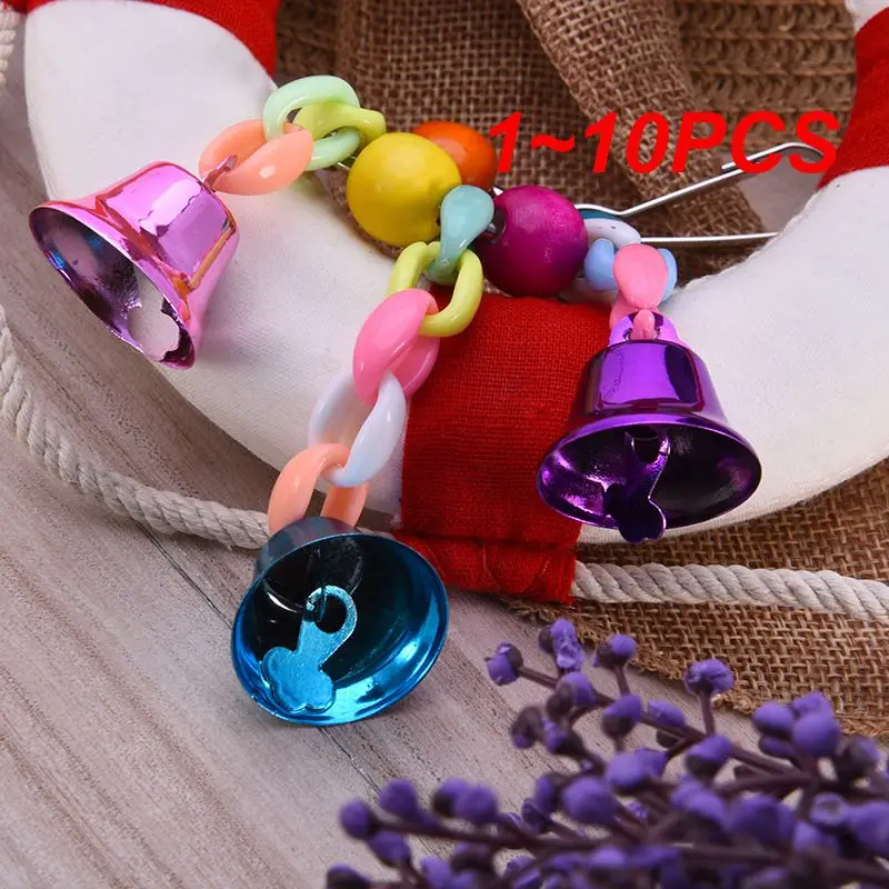 1-10PCS-Parrot-Toys-Pet-Bird-Toy-Log-Color-Grass-Woven-Rattan-Ball-Bell ...