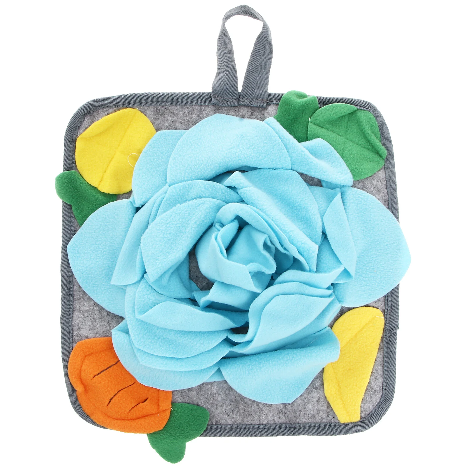 Rabbit-Foraging-Mat-Fleece-Snuffle-Pad-Interactive-Nose-Work-Feeding ...