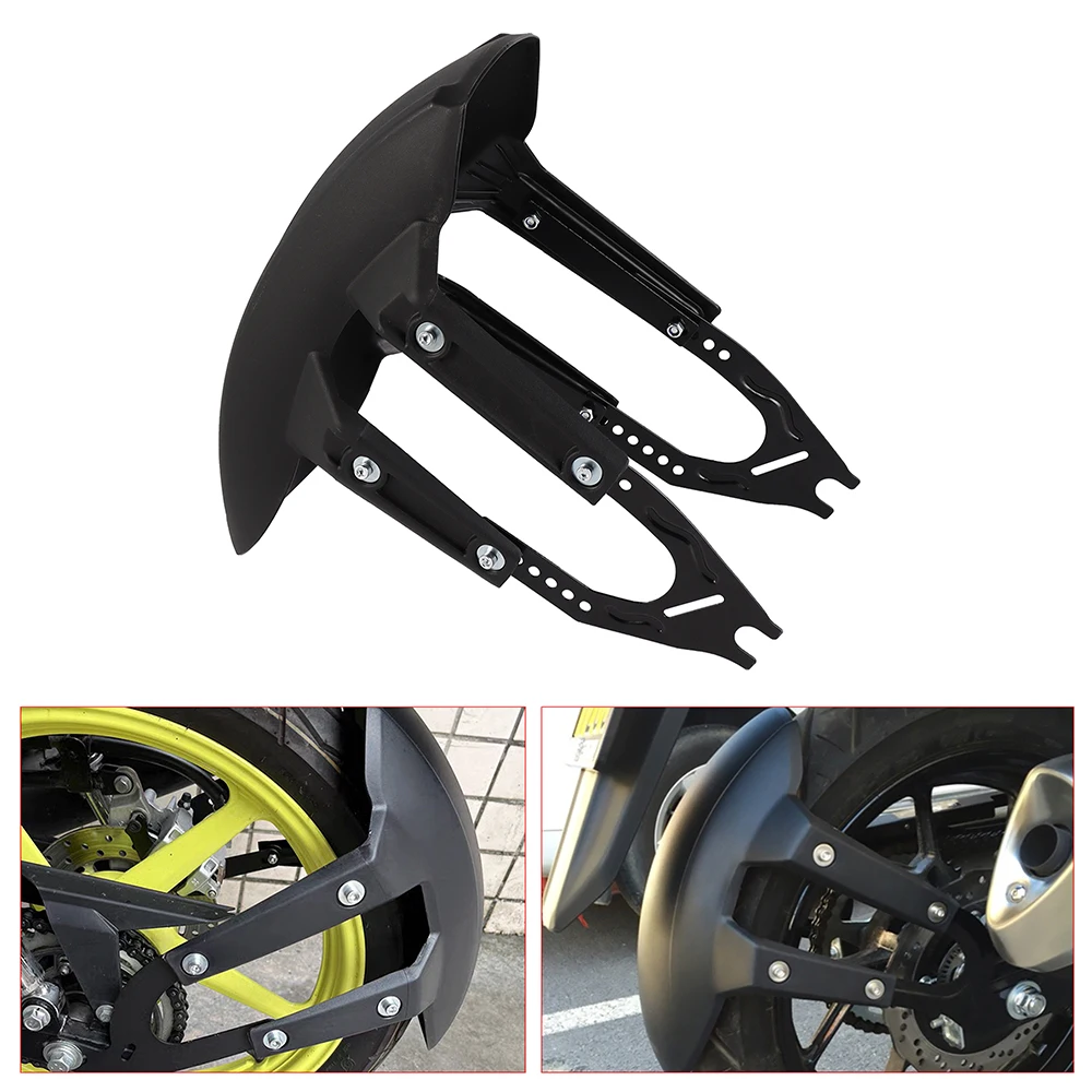 Splash-Guard-Universal-Motorcycle-Rear-Wheel-Fender-Mudguard-Cover ...