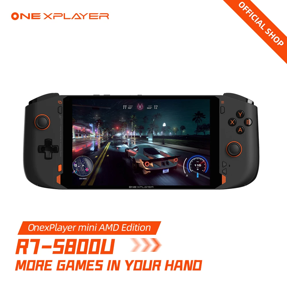 Onexplayer Mini Amd R7-5800u Pc Games Handheld 16g+512g/1tb/2tb 7 Inch ...