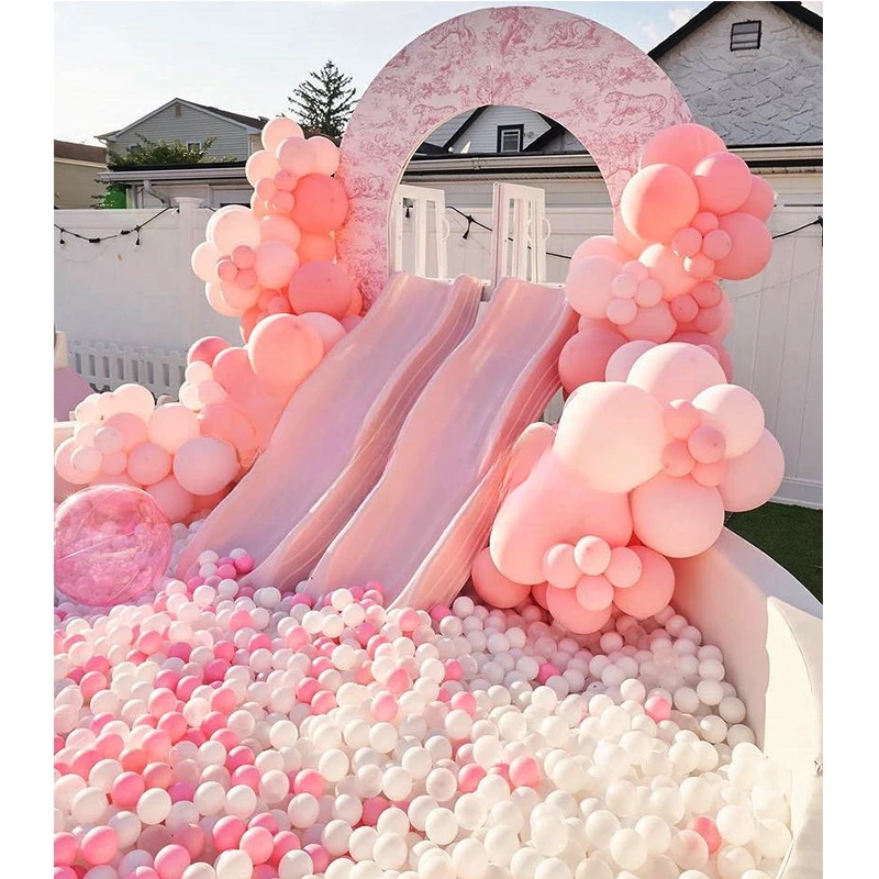 children-pink-soft-play-ball-pool-set-commercial-amusement-indoor ...