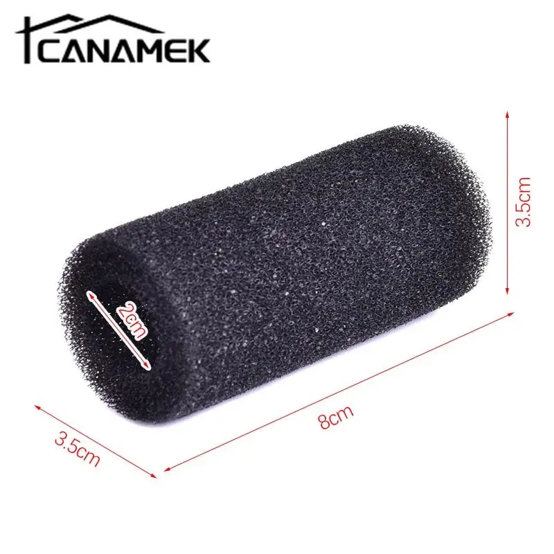 5pcs Aquarium Pre Filter Sponge Fish Tank Inflow Inlet Filter Foam Roll ...