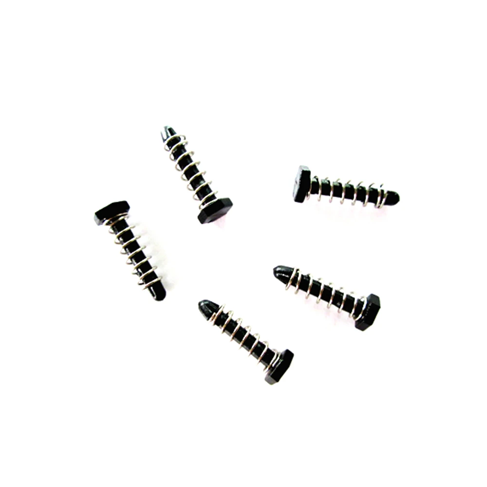100Pcs 3*13.8mm Black Push Pins Hex Plastic Rivet With Compression ...