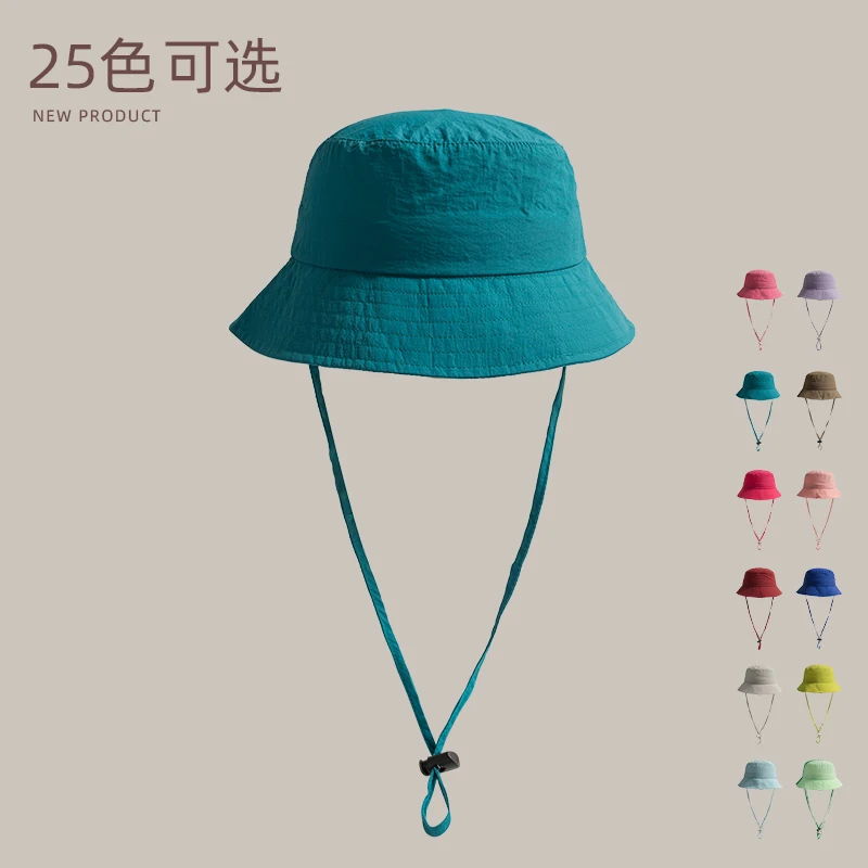 Ins-Solid-Color-Casual-Bucket-Hats-for-Men-and-Women-with-Summer-Thin ...