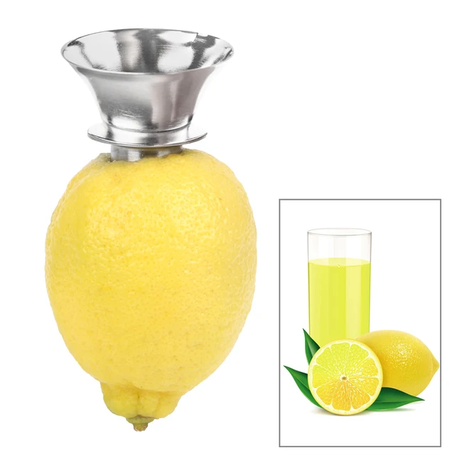 Handheld Juicer Screw-Top Lemon Squeezer, 2025 New Lemon Squeezer With ...