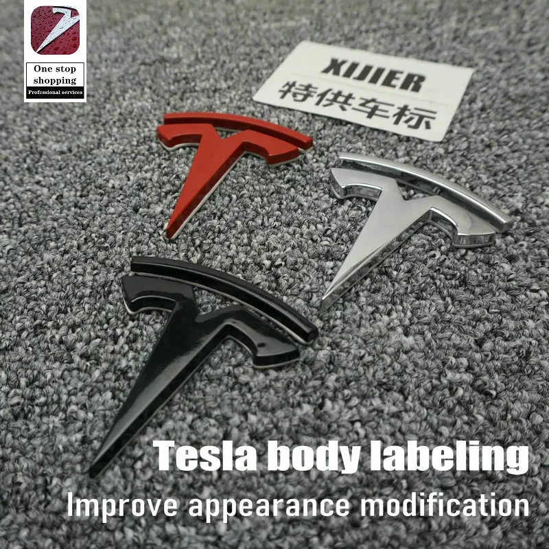 Suitable-for-Tesla-Model-3-Y-S-X-body-decoration-sticker-side-metal ...