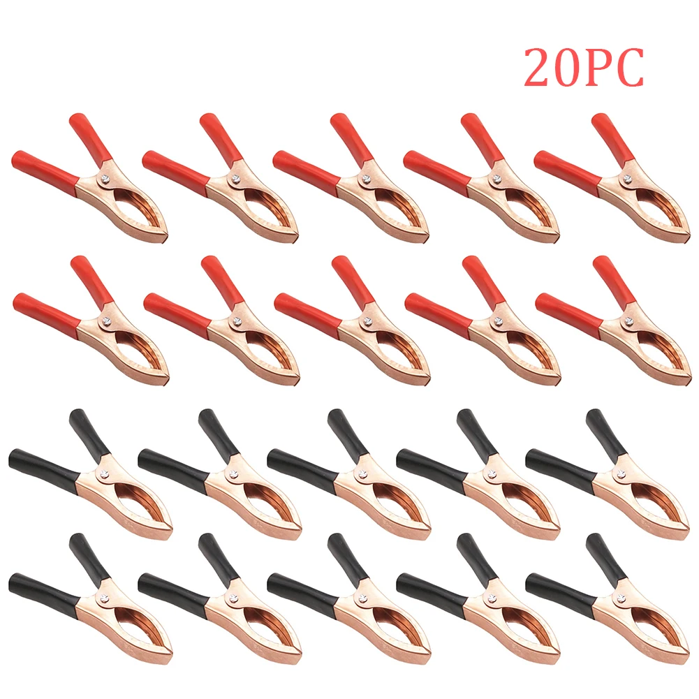 MINI-Battery-Clip-Car-Grounding-Wire-Color-Crocodile-Clip-Power-Clip ...